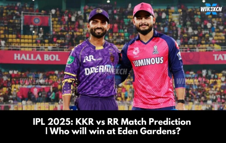 KKR vs RR Match Prediction | Who will win at Eden Gardens?