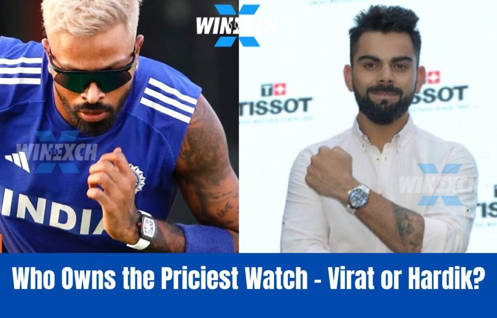 Virat Kohli vs Hardik Pandya Watch Comparison